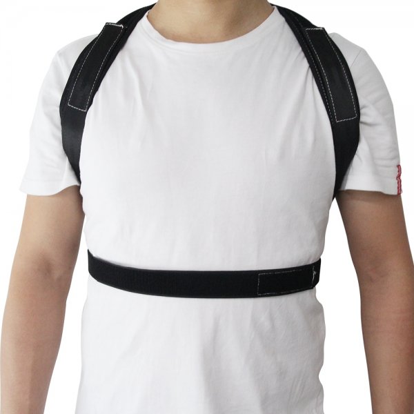 Adjustable Posture Corrector Brace Shoulder Back Support Belt for Men ...