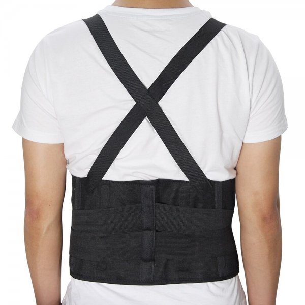 Lumbar Support Brace Bib Working Protector Belt Corset Back Support ...