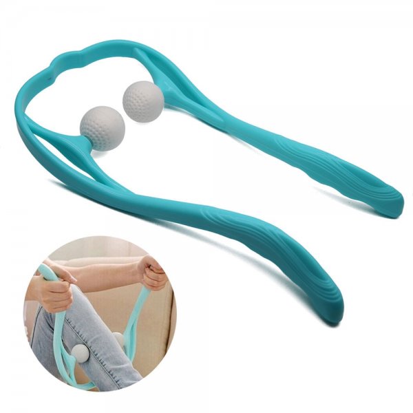 Neck Massager for Neck and Shoulder Dual Trigger Point Roller Self ...