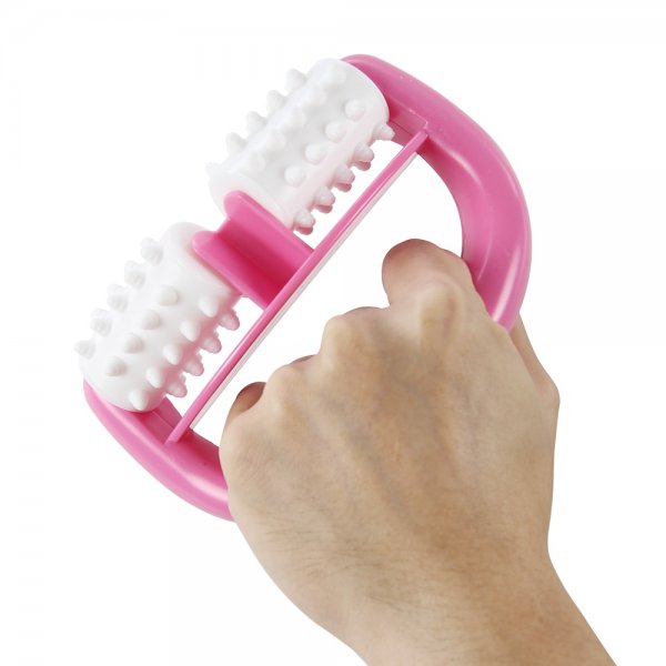 D Type Fat Control Roller Massager Cellulite Leg Abdomen Neck Buttocks ...
